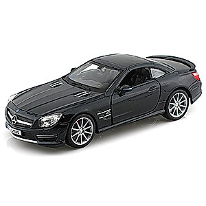 Bburago Mercedes-Benz SL65 AMG, Black 21066 - 1/24 scale Diecast Model Toy Car