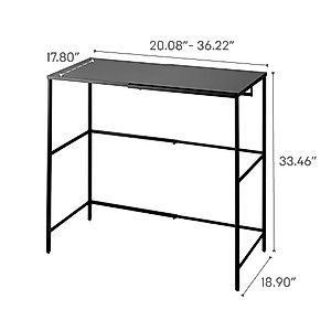 Yamazaki Home Tower Expandable Over Suitcase Shelf, Closet Luggage Organization Clothes Hanger Metal Shelf - Steel