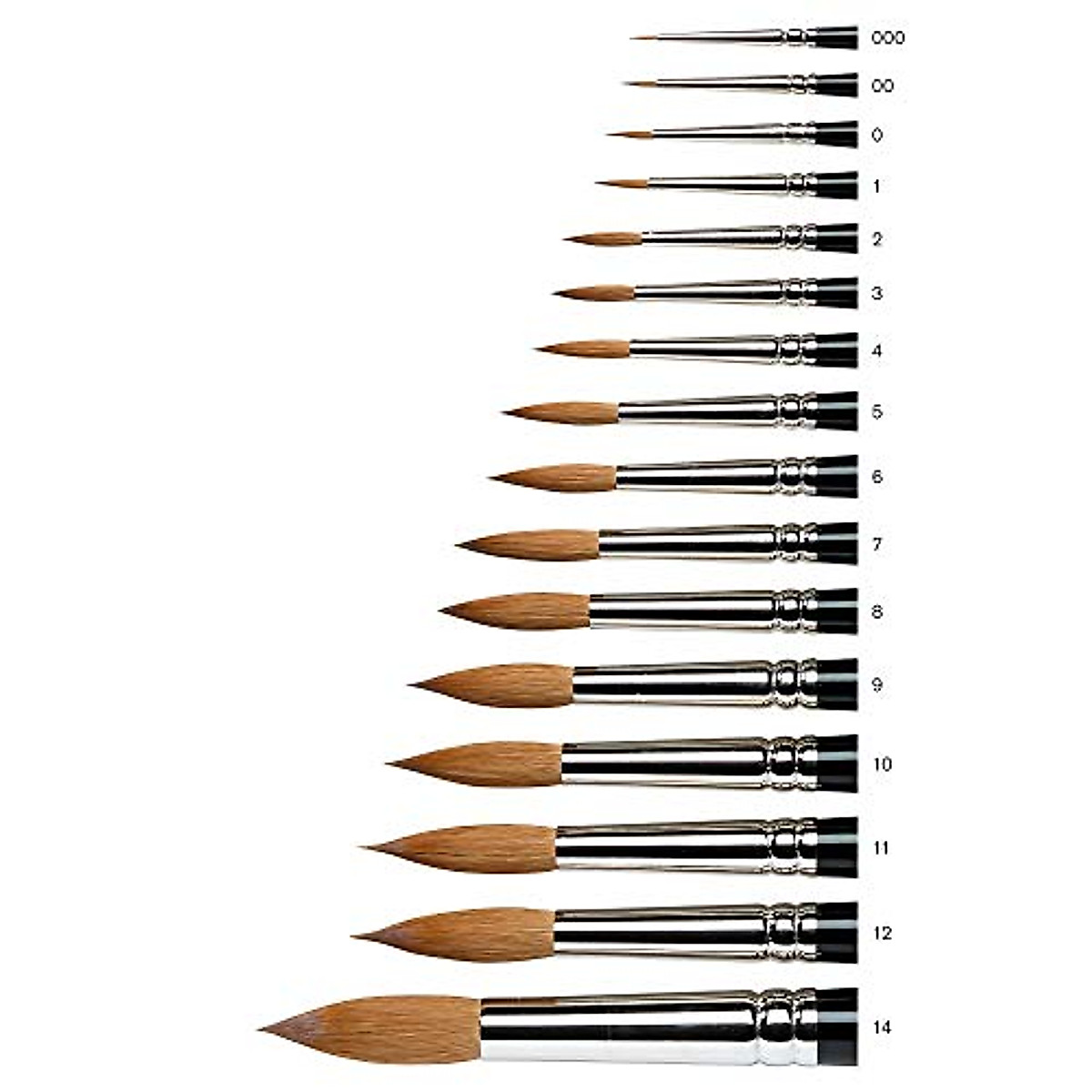 Winsor & Newton Series 7 Kolinsky Sable Brush, Round SH #0