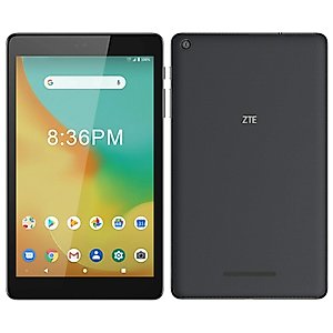 ZTE Grand X View 3 | 8" HD Display Wi-Fi + 4G LTE (GSM Unlocked) K83 Tablet