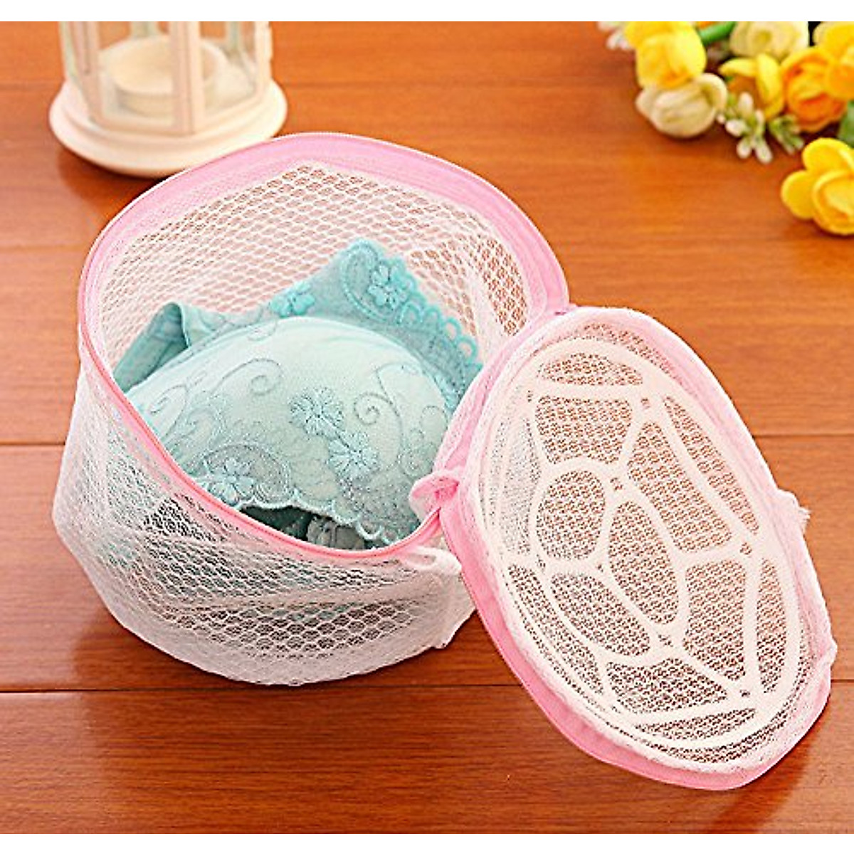 Pack of 2 Delicate Bra Washing Bag - Lingerie Bags Mesh Laundry Bags for Bras, Underwear, Panty, Socks