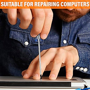 Torx T8 Screwdriver Head Magnet Ring - T8 Proof Screw Driver Set HDD PS3 Torx Security Screwdriver Set for Xbox 360 Wireless Controller and Wired Ps3 Controller Micro Torx Screwdriver Set