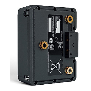 Anton Bauer 2X Titon 90 14.4V 92Wh Gold Mount Li-Ion Batteries, Bundle GM2 Dual Battery Charger