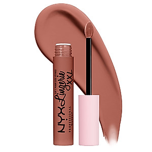 NYX PROFESSIONAL MAKEUP Lip Lingerie XXL Matte Liquid Lipstick - Candela Babe (Warm Rose Nude)