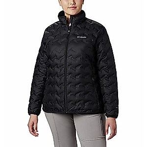 Columbia Women's Delta Ridge Down Jacket, Black, Medium
