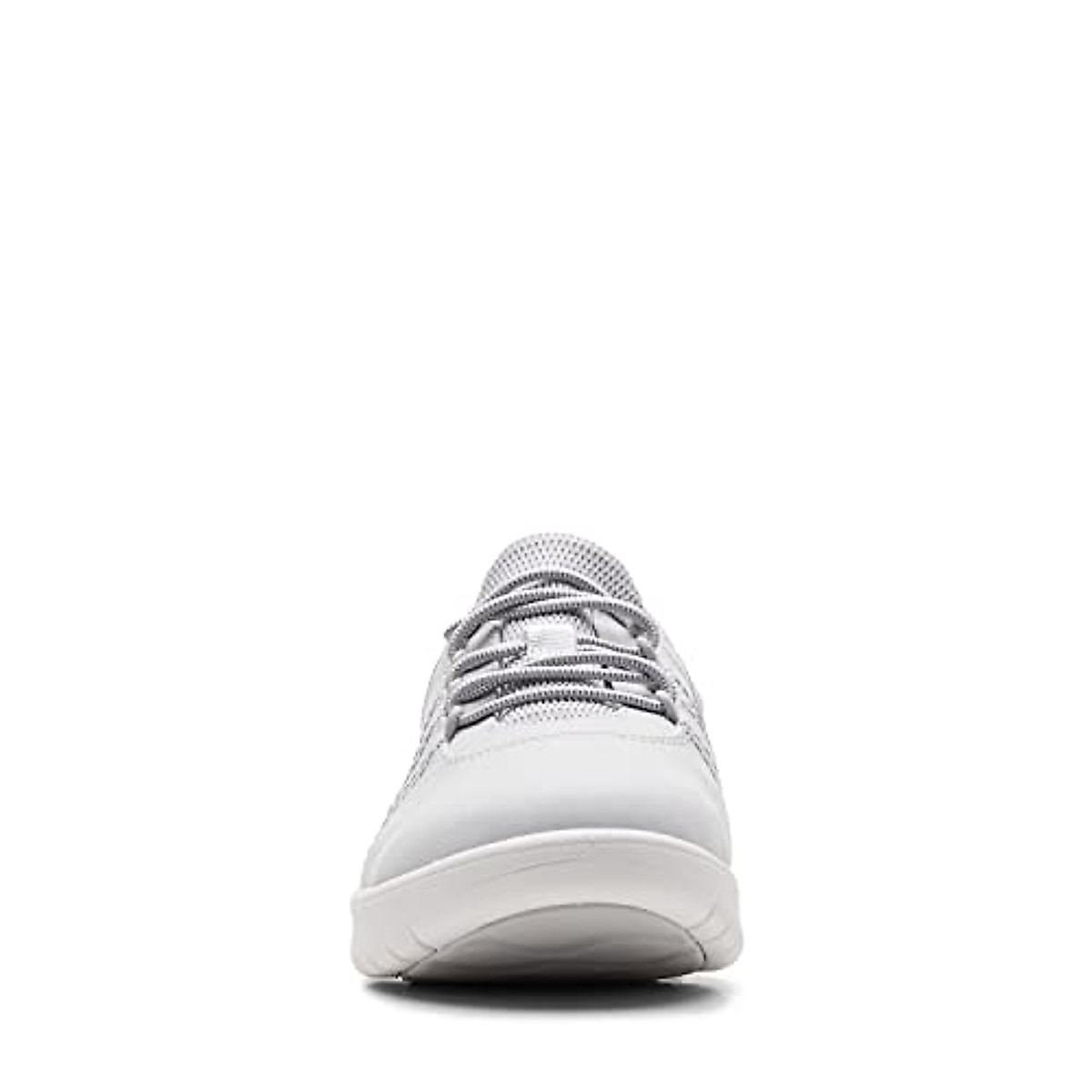 Clarks Adella Stroll Oxford, Light Grey, 8 Medium