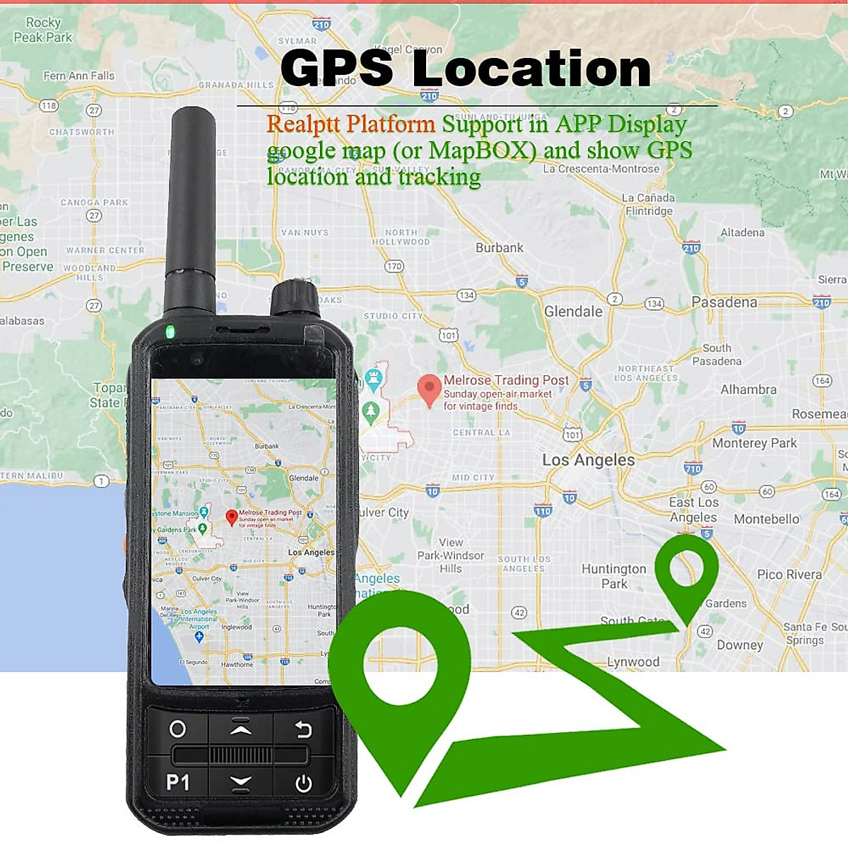 ANYSECU A970S 4G Zello Radio POC Push to Talk Unlocked Mobile Phone Work with Real PTT ZELLO