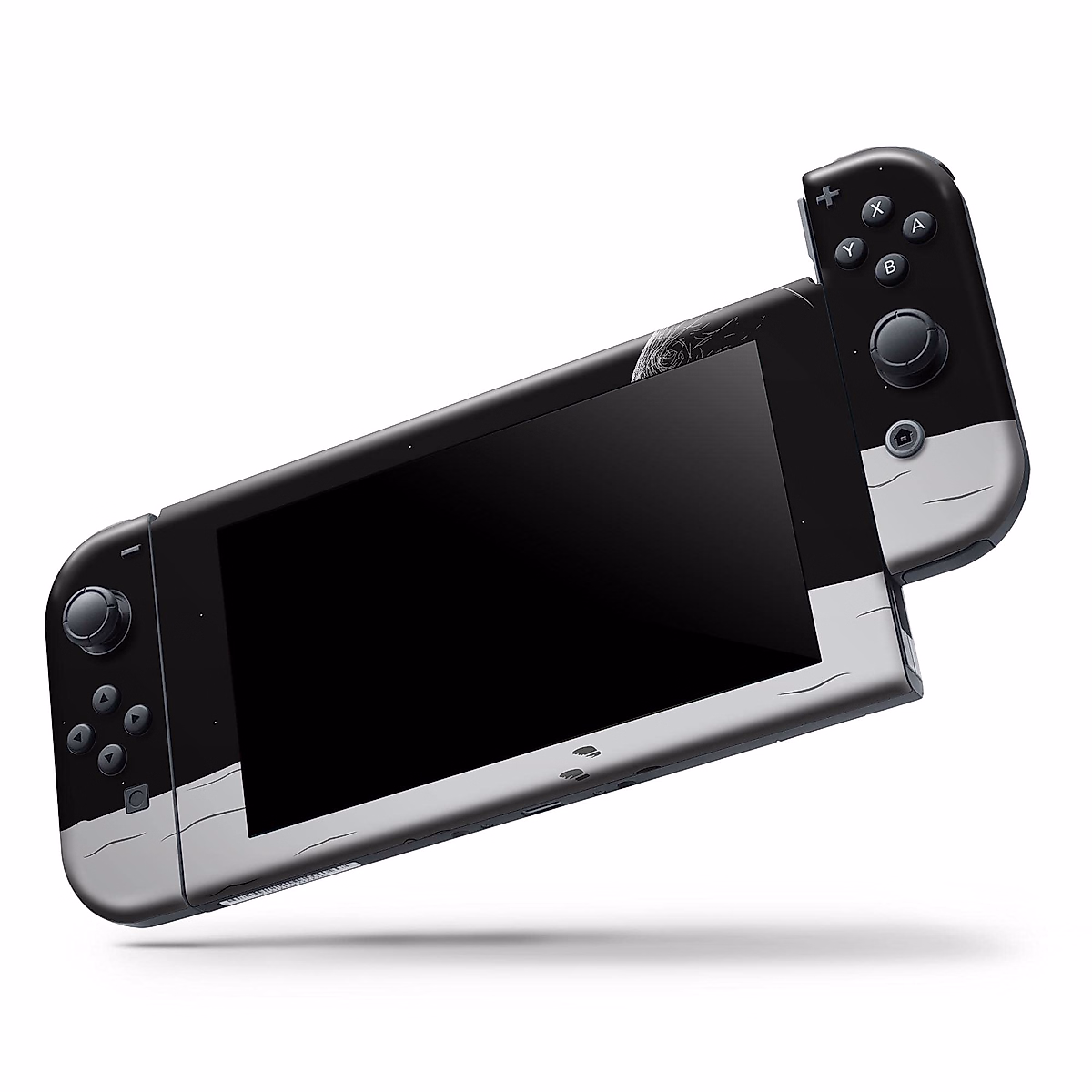 Design Skinz - Compatible with Nintendo Switch OLED Console Bundle - Skin Decal Protective Scratch-Resistant Removable Vinyl Wrap Cover - Cute Cartoon Astronaut in Space V1