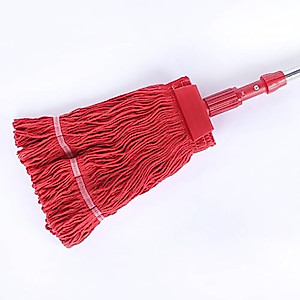 Luejnbogty Commercial String Mops Replacement for Floor Cleaning Loop-End Mops Replacement Parts Accessories Looped End String RefillB
