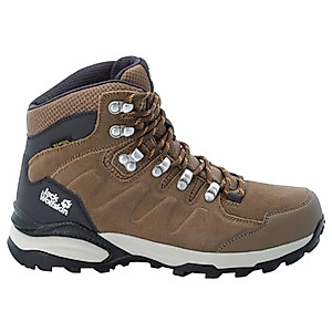 Jack Wolfskin Women's 4050871 Hiking Shoe, Brown/Apricot, 8