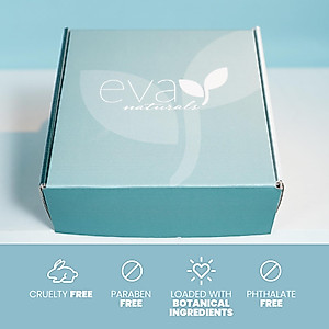 Eva Naturals Rejuvenating Skin Care Set - Exfoliate, Replenish & Moisturize With Vitamin C Plus Serum, Bee Clean Cleanser, Eye Gel, Face Moisturizer & Toner - Perfect Facial Cleanser Bundle