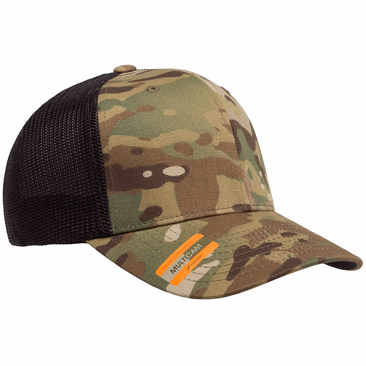 Flexfit Trucker Mesh Fitted Cap, MULTICAM® Green, OS