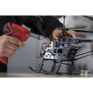 Weller 9400PKS 120V Dual Heat 140/100W Universal Soldering Gun Kit with 6 Second Heat Up Time and LED Lighting