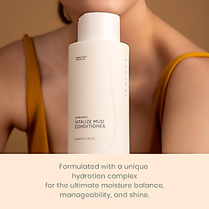 SEACRET Hair Conditioner - HydraMud Vitalize Mud Conditioner with Dead Sea Minerals & Argan Oil