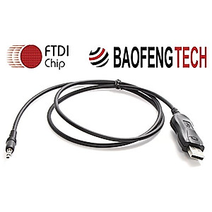 BTECH PC04 FTDI USB Programming Cable for UV-25X2, UV-25X4, UV-50X2