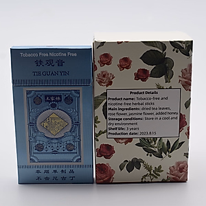 Fetcasy® Herbal Cigarettes - Tobacco and Nicotine Free， 2 Packs 40 Smokes