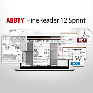 Plustek PS30D Duplex Document Scanner: with 50 Sheet Auto Document Feeder (ADF) and searchable PDF Function by Abbyy OCR. Support Mac and PC