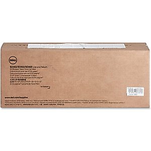 Dell M11XH Toner Cartridge B2360d/B2360dn/B3460dn/B3465dn/B3465dnf Laser Printers,Black,Black Toner