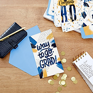 Hallmark Graduation Money Holders or Gift Card Holders Assortment with Envelopes, You Did It (36 Cards and Envelopes)