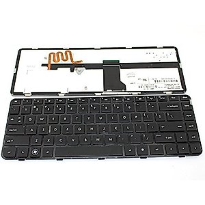 New US Black Backlit Keyboard for HP Pavilion DM4 DM4-1000 DM4-1100 DM4T DM4-1160US DV5-2000 DV5-2100 US DM4-2000 DM4-2015DX DM4-2100 DM4-2033CL DM4-2070 Series