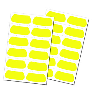 Rawlings | EYE BLACK Adhesive Stickers | Yellow