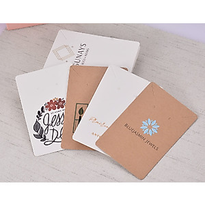 Printyourdream Custom Earring Display Cards,Necklace Hanging Cards