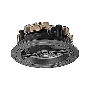 OSD Black 8" Performance Weather-Resistant Shallow Mount in-Ceiling Speaker Pair - BK-R82SM