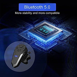 THOKWOK Motorcycle Bluetooth Headset,New Version BT-S3 1000m Helmet Bluetooth Intercom, Motorcycle Bluetooth Communication System for Ski/ATV/Dirt Bike Up to 3 Riders(Boom Microphone, Pack 1)