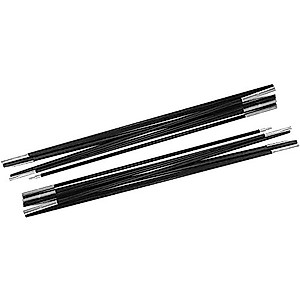 4.9M Tent Poles Replacement for Tarp, Multi Sections Foldable Adjustable Fiberglass Tarp Poles for Camping Backpacking,Lightweight Replacement Tent Poles