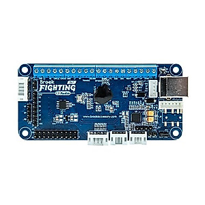 Brook PS4+ Audio Fighting Board - Pre-installed header version, Arcade Stick PCB for PS4, PS3, Switch Consoles and PC, Upgradable with UFB-UP5
