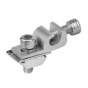 10 Pcs Solar Panel Grounding Lugs with Nuts and Bolts Earthing Ground Clip Cable Clamp for Lay in Lug for Bare Wire and Pipe