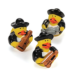Fun Express 12 Vinyl Mariachi Band Rubber Ducks