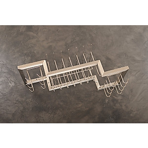 Zojila Ladakh Pot and Lid Wall Mount Rack