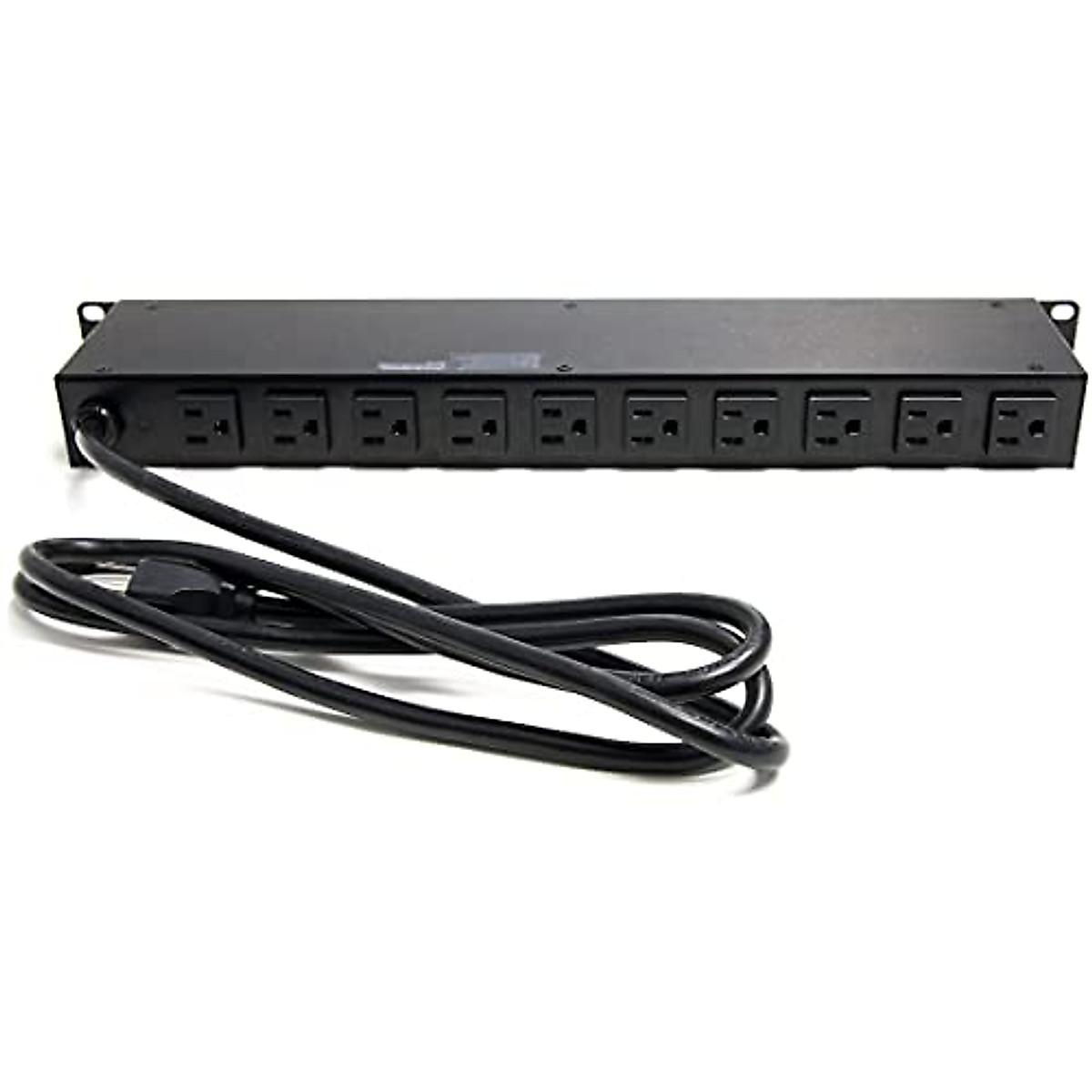 StarTech.com 16 Outlet Horizontal 1U Rack Mount PDU Power Strip for Network Server Racks - Surge Protection - 120V/15A - 6ft Power Cord (RKPW161915)
