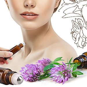 Loretoy Glass Spray Bottle Kit×10 (2×16oz, 2×4oz, 6×2oz), 9×10ml Roller Bottles, Anti UV, Multi Size and Versatile, Suitable for Aromatherapy, Facial Moisturizing, Watering, etc.(Amber)