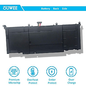 OUWEE B41N1526 Laptop Battery Compatible with Asus FX502VM FX60VM FX502VM-AS73 FX502VM-FY361T ROG Strix GL502VT GL502VT-DS74 GL502VM-FY039T S5 S5V S5VM Series Notebook 0B200-0194000 15.2V 64Wh 4240mAh