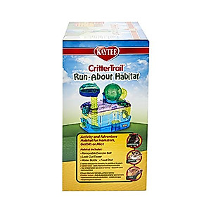 Kaytee CritterTrail Run-About Habitat for Pet Hamsters, Gerbils, Mice and Other Small Animals
