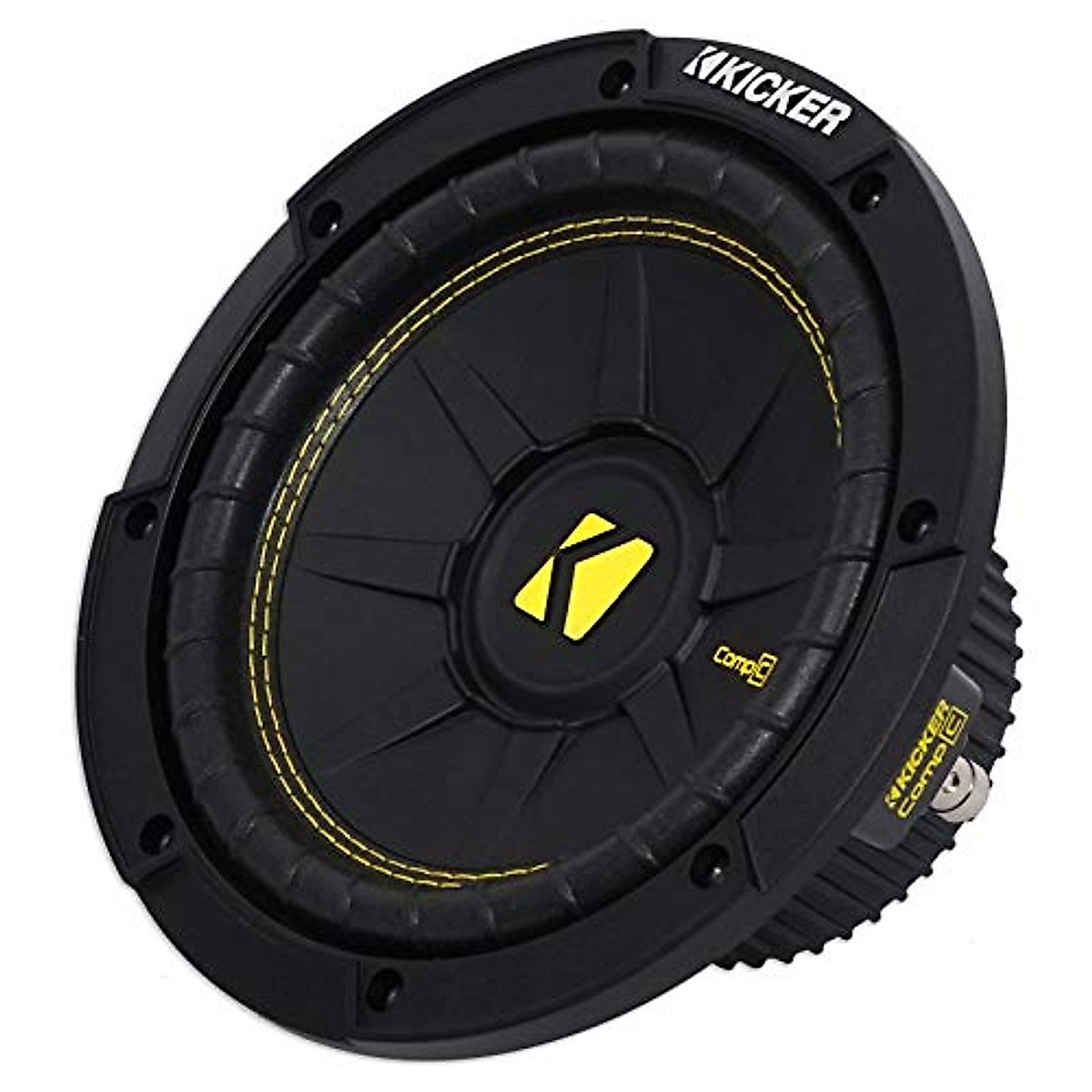 KICKER CWCS84 CompC 8" Subwoofer Single Voice Coil 4-Ohm