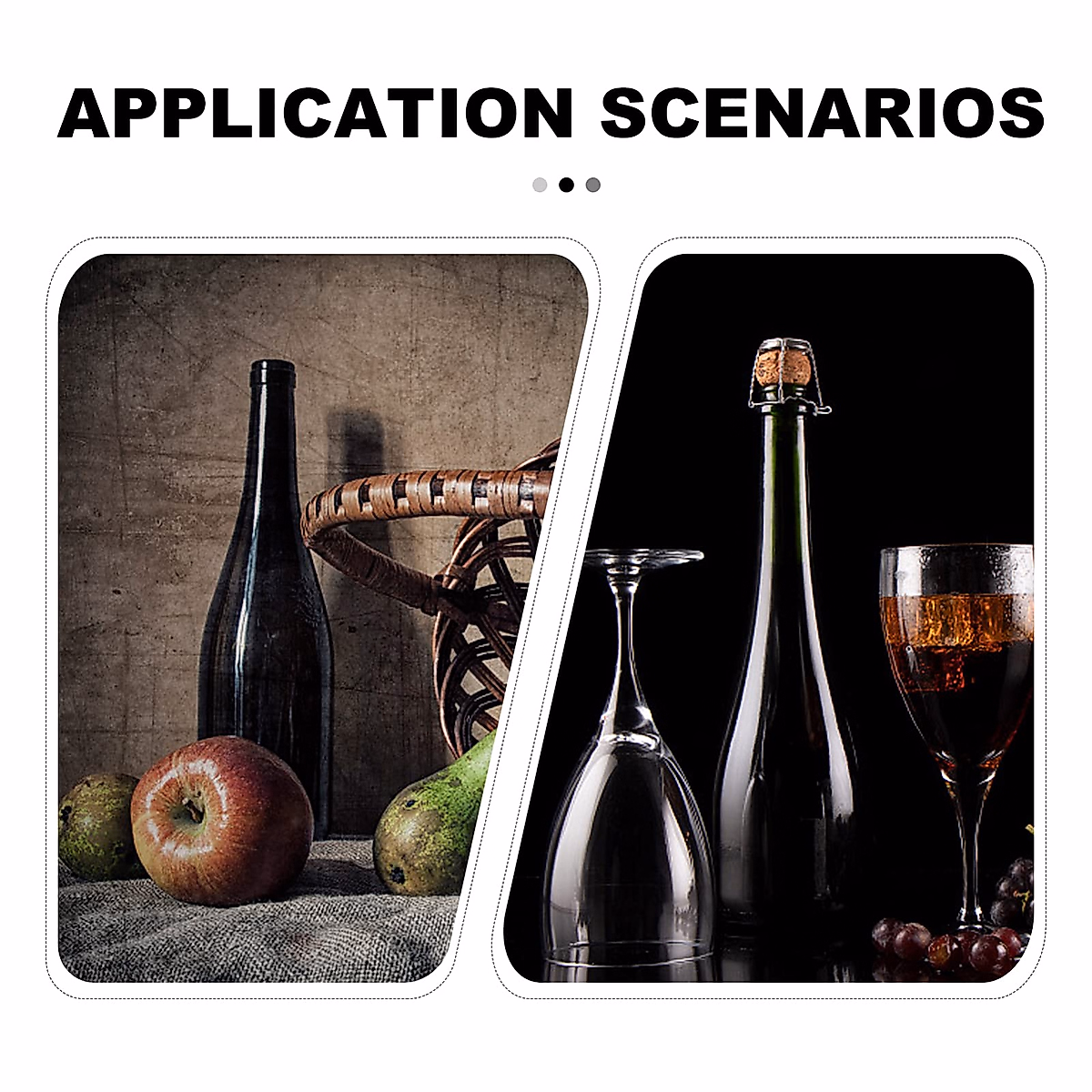 Yardwe 9pcs Wine Bottle Collars Stainless Steel Red Wine Drip Stop Ring Leak- Proof Anti- Overflow Drip Stopper Collars Wine Accessories for Restaurant Kitchen Silver