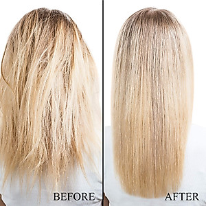 Luseta Keratin Shampoo and Conditioner Smooth and Hydrate Dry Damaged Hair Great for Color Treated Hair Sulfate Free and Gluten Free1.01 Fl Oz×2