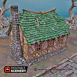 Mimic House DND Terrain for Dungeons and Dragons Terrain, D&D, Pathfinder, Warhammer 40k, Miniatures, D and D, Dungeons and Dragons Gifts, Dungeon Master