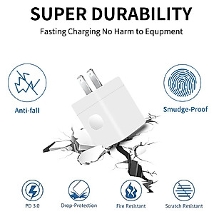 esbeecables Lightning Cable Adapter for iPhone iPhone 14/13/12/11/XS/XR/X/8/iPad (Lightning Cable with Adapter)