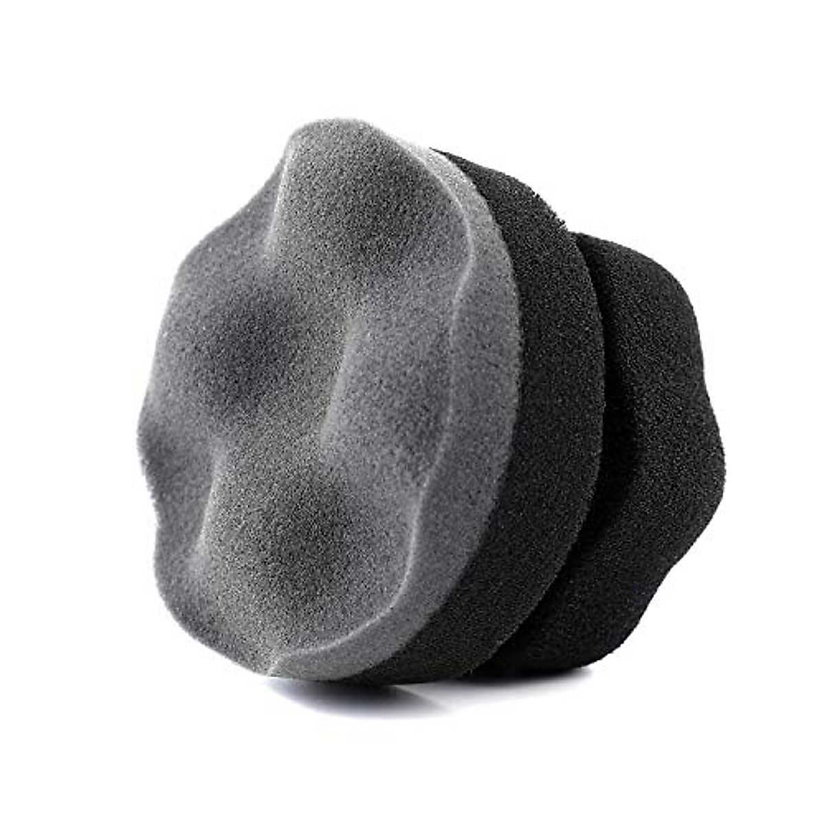 Yesland Tire Dressing Applicator, 4 Pack Tire Shine Applicator Dressing Pad - Hex Grip Design Car Cleaning Supplies - Durable & Reusable Tire Foam for Tire Detailing