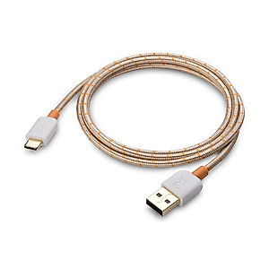 Cable Matters Braided USB C Cable with 3A Fast Charging in Gold 3.3 Feet for Samsung Galaxy S20, S20+, S20 Ultra, Note 10, Note 10+, LG G8, V50, Google Pixel 4, and More