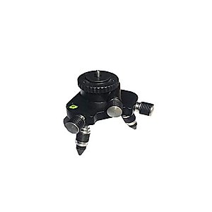 Mountlaser 360-Degree Rotating Base Laser Level Adapter, for Line Laser Level Tripod Connector, with Standard 5/8" Threaded Mount Laser Base