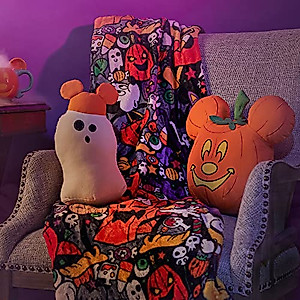 Disney Mickey Mouse Jack-o'-Lantern and Ghost Halloween Throw Pillows