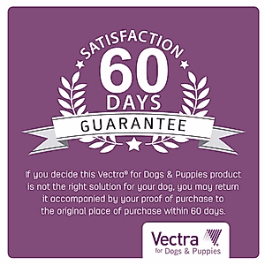 Vectra® for Dogs & Puppies Flea Treatment & Prevention for Extra Small Dogs (2.5 – 10 lbs.) 3-Month Supply
