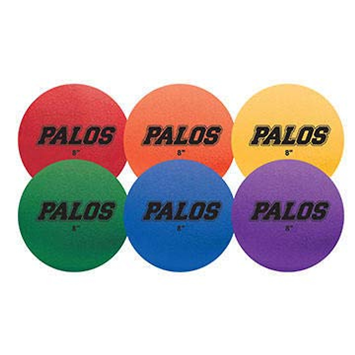Palos™ 8" Uncoated Foam Ball Set of 6