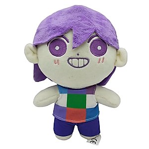 Omori Plush Toys, 7.87inch Omori Sunny Basil Kel Hero Aubrey Mari Characters Plushies, Soft Omori Plushie, Kawaii Cartoon Character Toys, Collectibles for Game Lovers Kids Birthday Gift (Kel)
