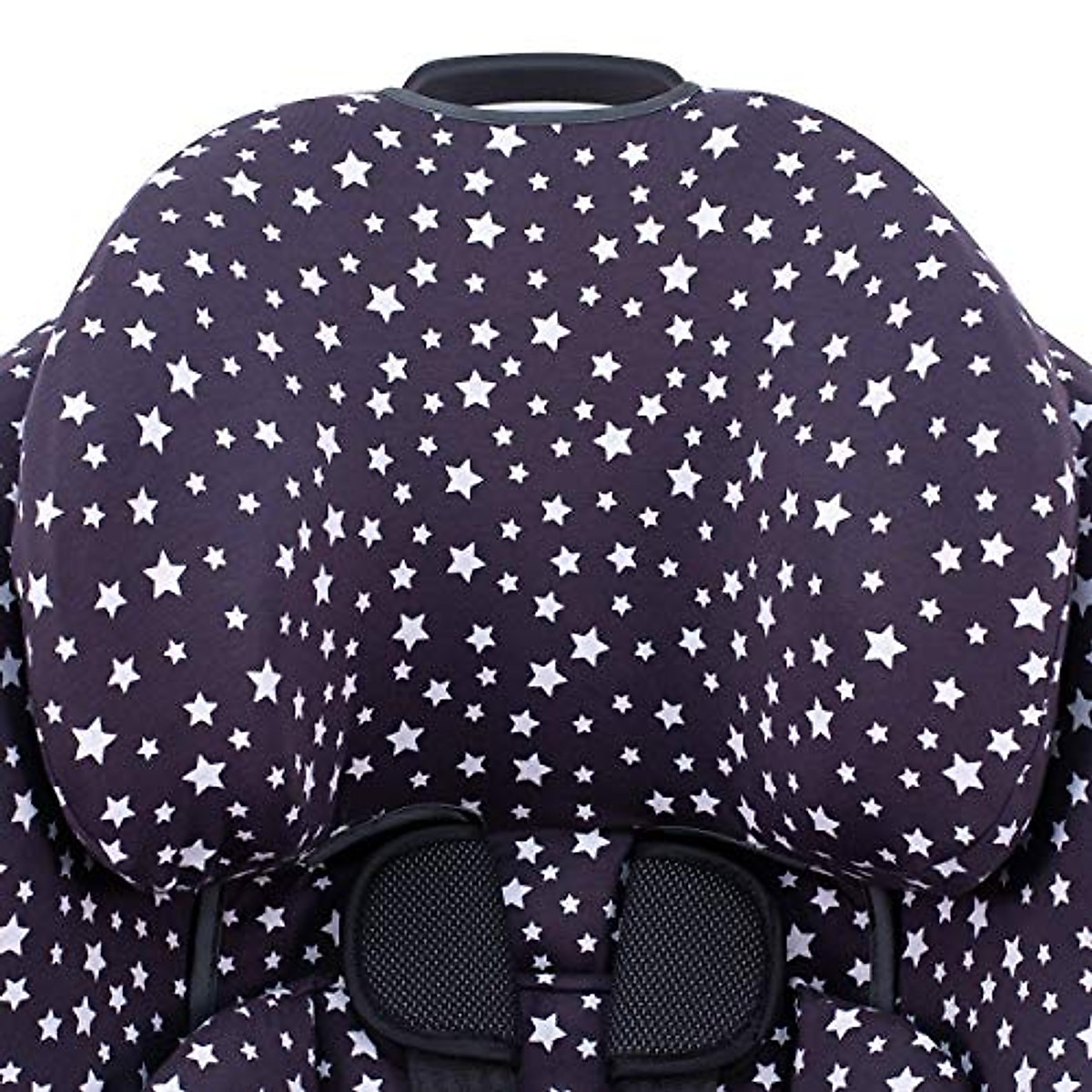 JYOKO Kids Cover Liner for car seat Compatible with Graco Extend2fit, 100% Cotton Made (Winter Sky)